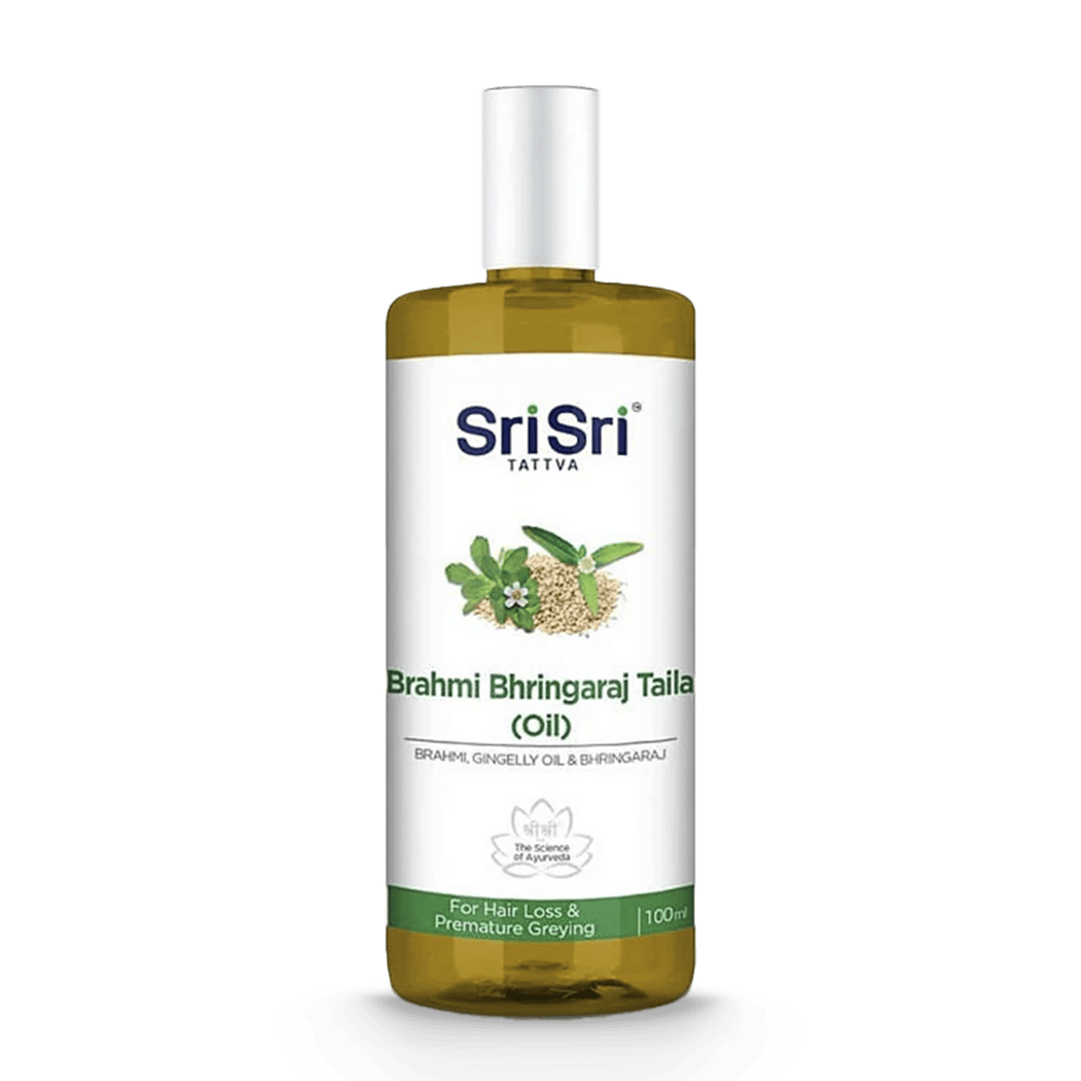 Brahmi Bhringraj Hair Oil — Herbal Care | Sri Sri Tattva